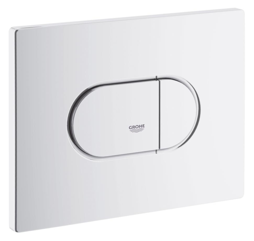 Grohe Arena Cosmopolitan WC Wall Plate Alpine White