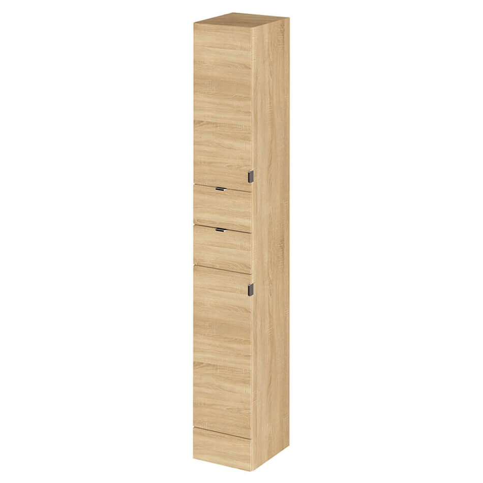 Hudson Reed Fusion 300 x 1940mm Full Depth Tall Tower Unit - OFF162