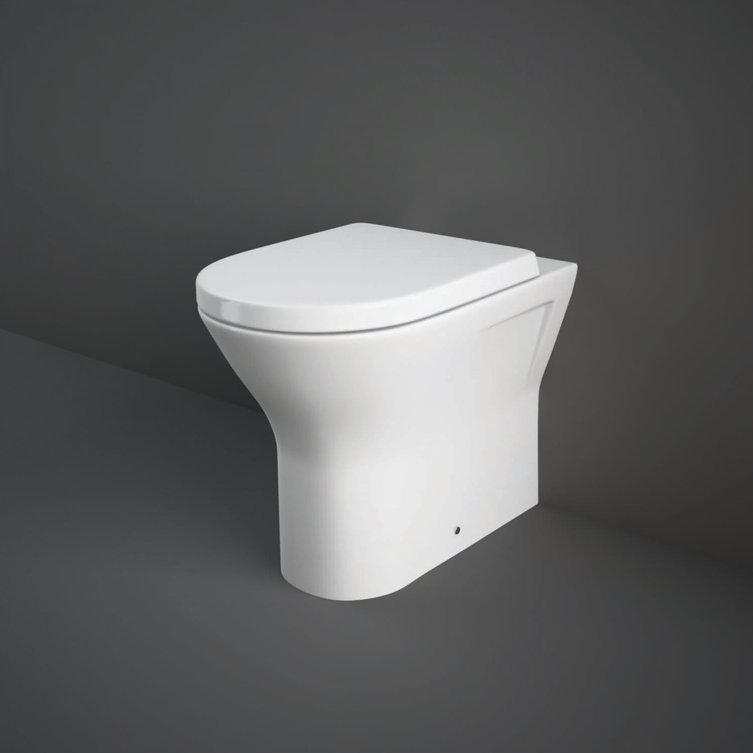 Rak Resort Back to Wall WC Pan With Soft Close Seat - RSTBTWPAN/SC