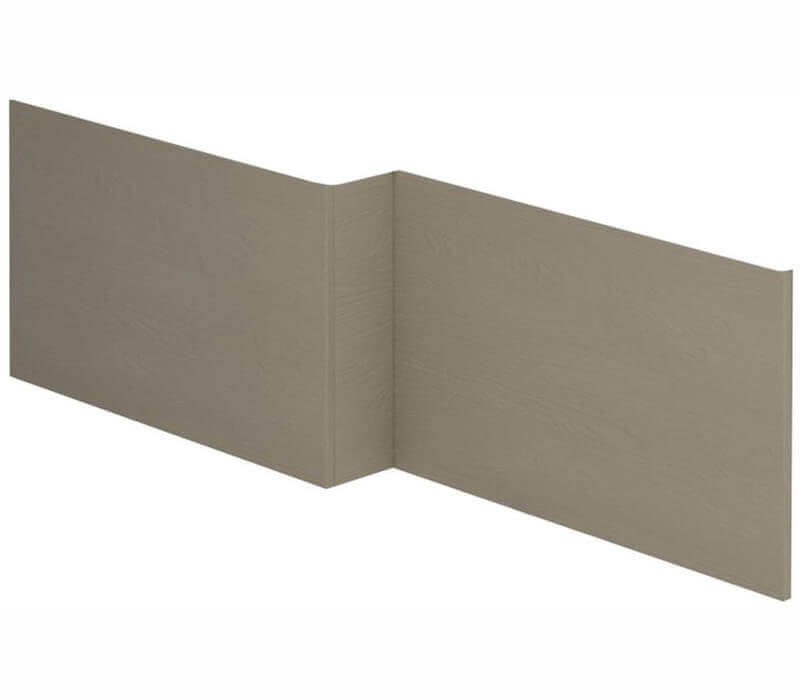 Essential Vermont MDF L Shape Front Bath Panel 1700mm - EF414DG