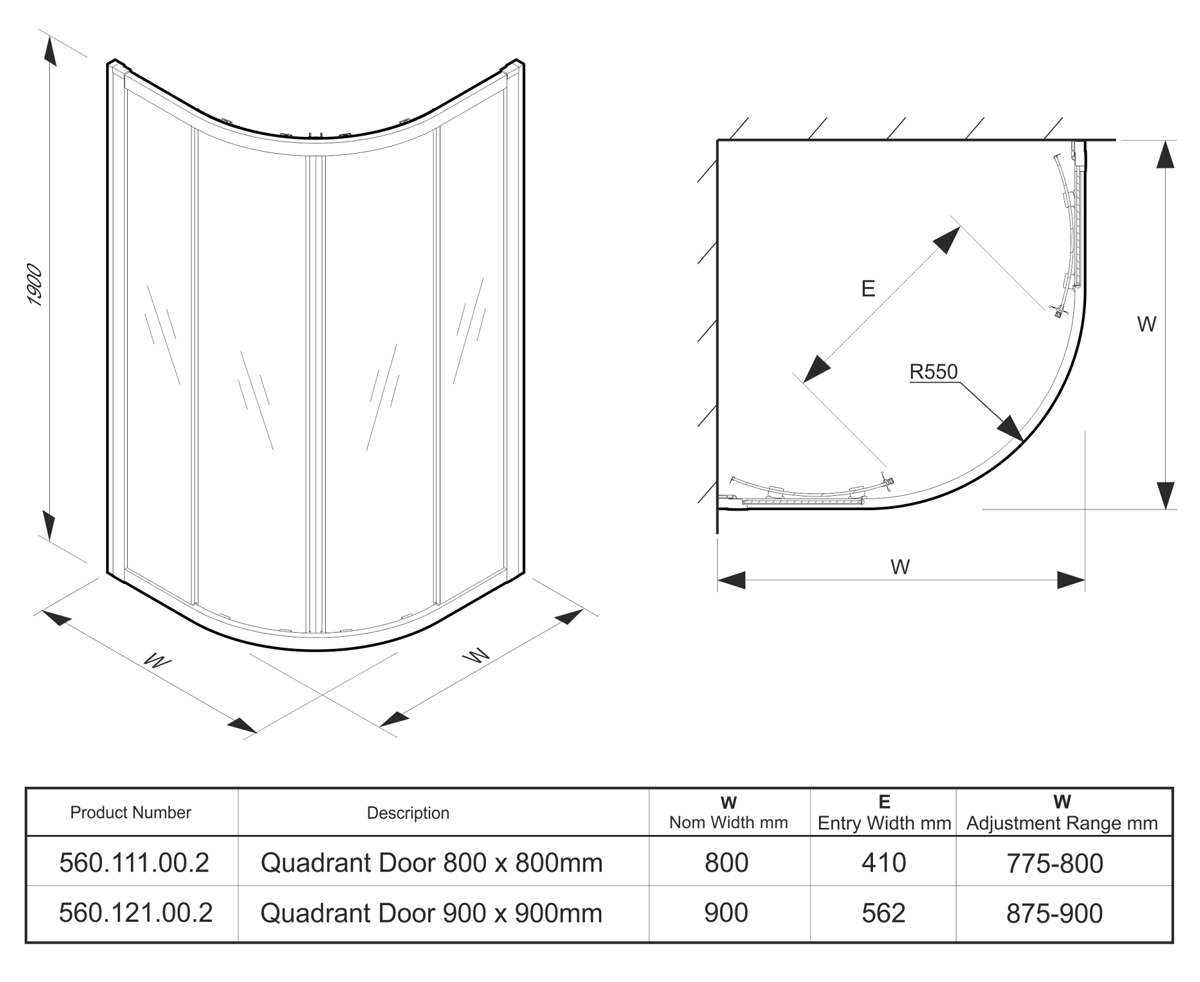 How To Measure For A Quadrant Shower Enclosure at Heather Sasso blog
