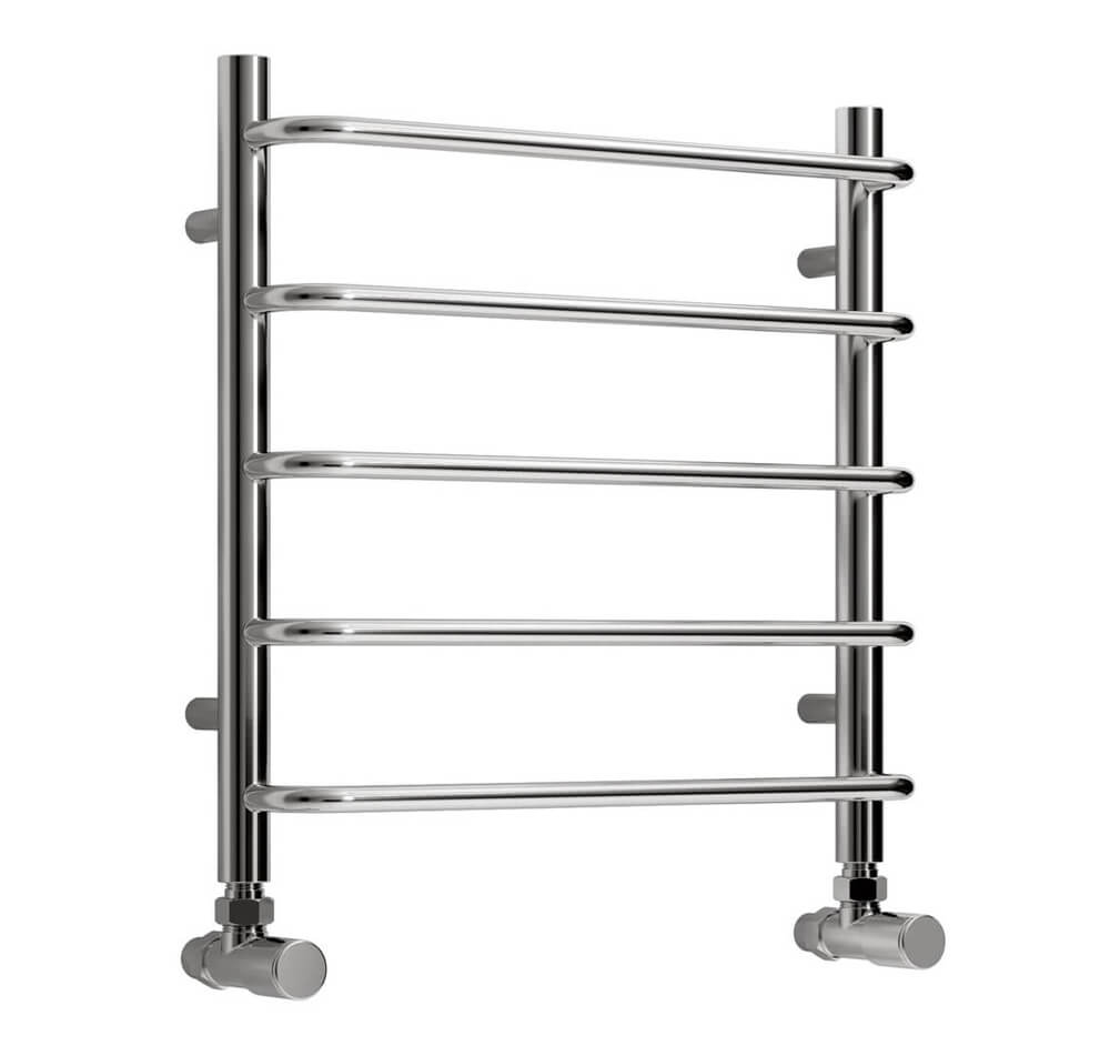 Reina Aliano Chrome Designer Radiator 500mm Wide - RND-ALN5050