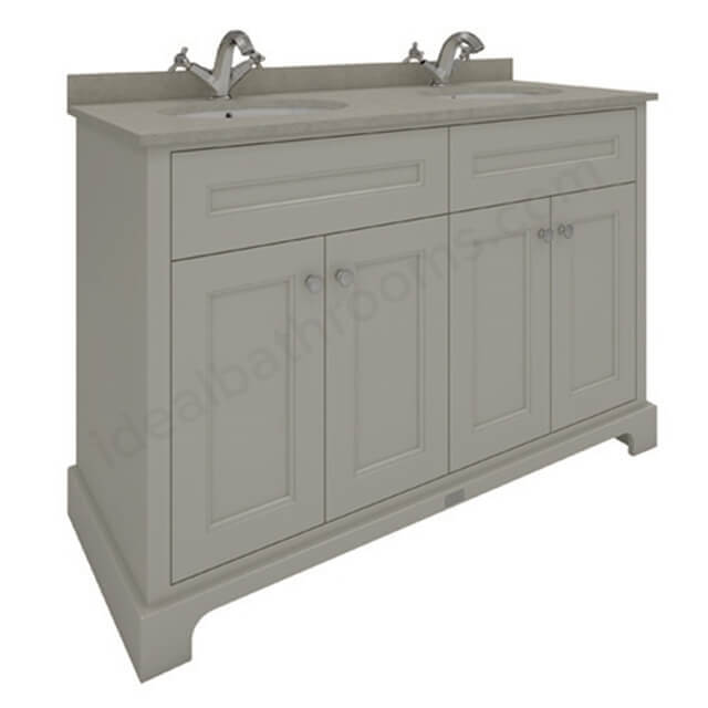 RAK Washington Traditional Floor Standing 4-Door Vanity Unit - 1200mm ...