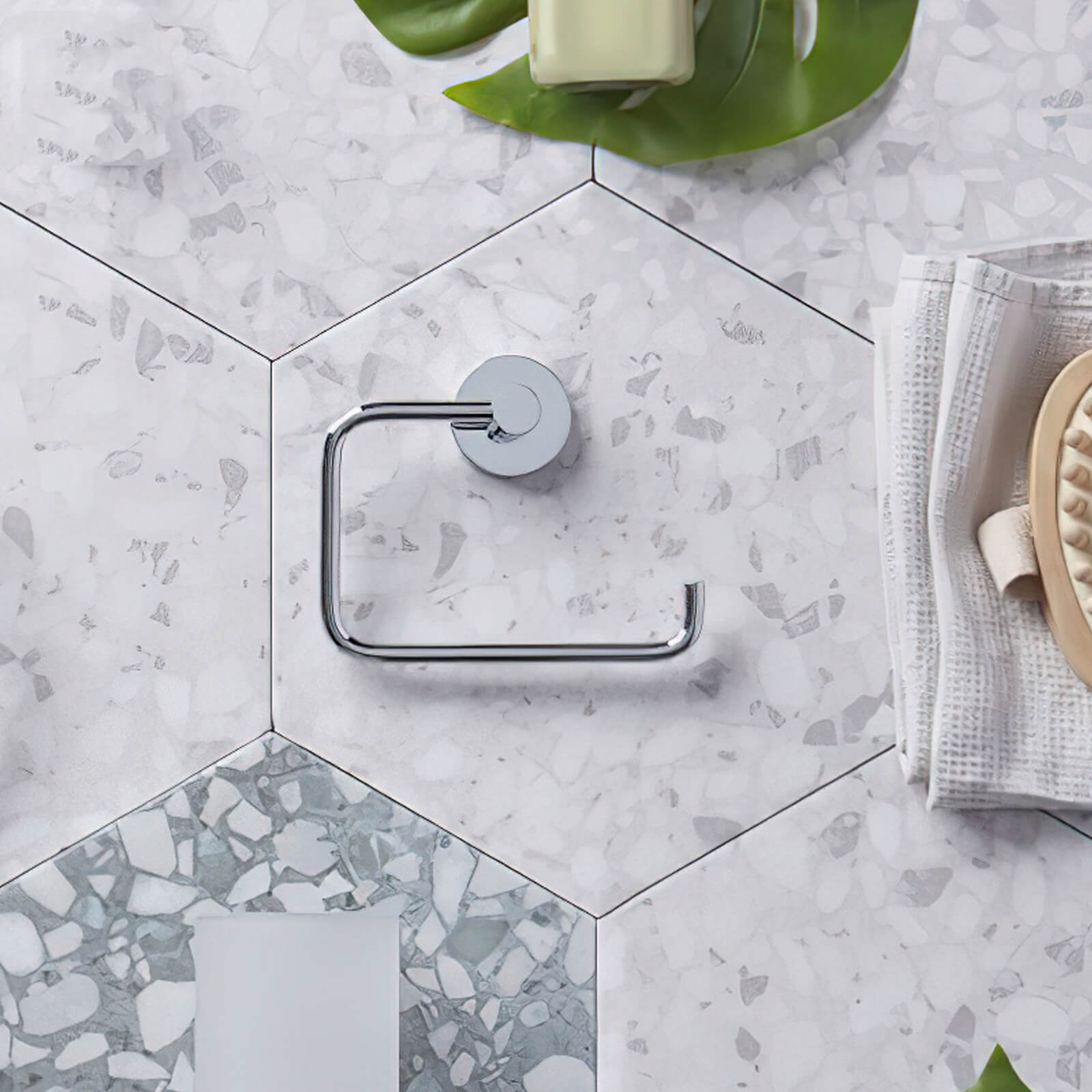 Roper Rhodes Capital Round Toilet Roll Holder - DC7001.