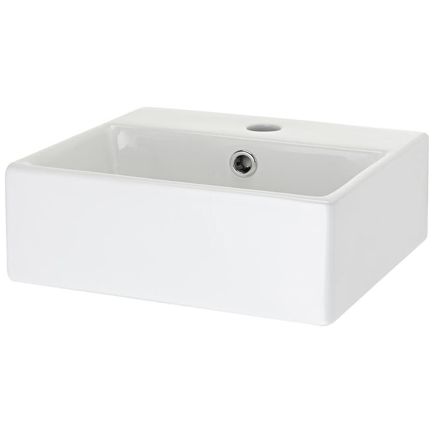 Nuie Premier 335 x 295mm Rectangular Counter Top Vessel Basin - NBV106.