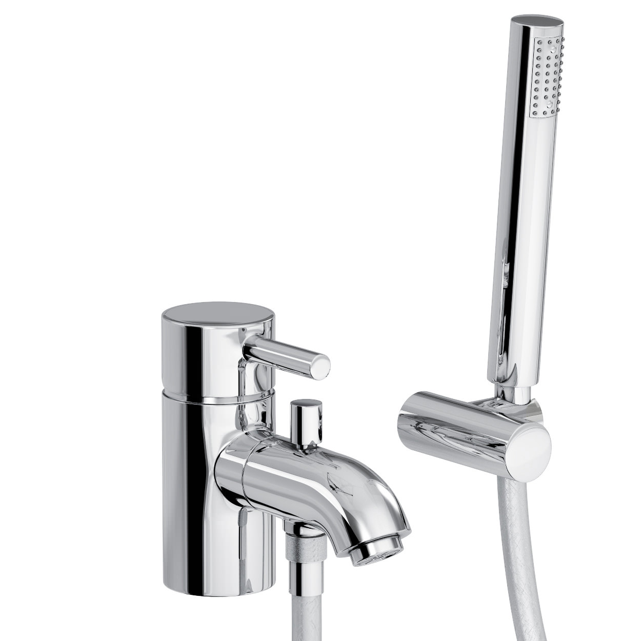 Abode Harmonie Monobloc Bath Shower Mixer Tap With Handset