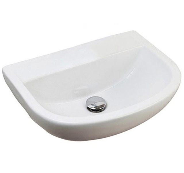 RAK Compact Special Needs 500mm Wall Hung Basin