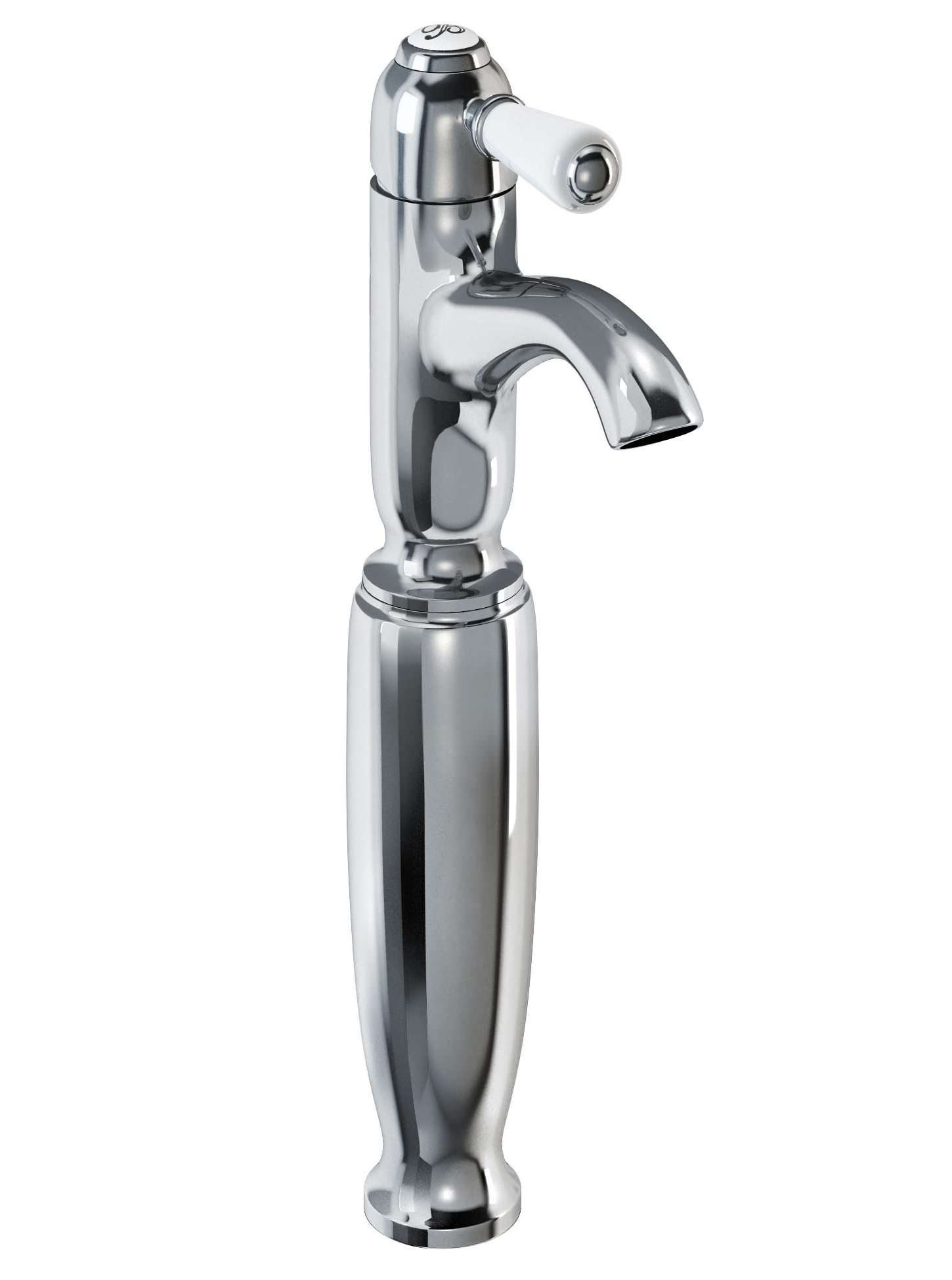 Burlington Chelsea Curved Spout Tall Basin Mixer Tap
